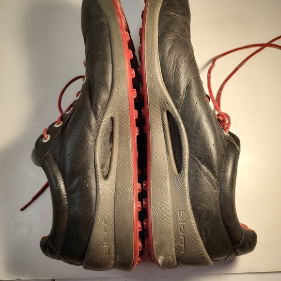 Ecco | Shoes | Ecco Mens Biom Yak Black Leather Hydromax Spikeless Golf ...